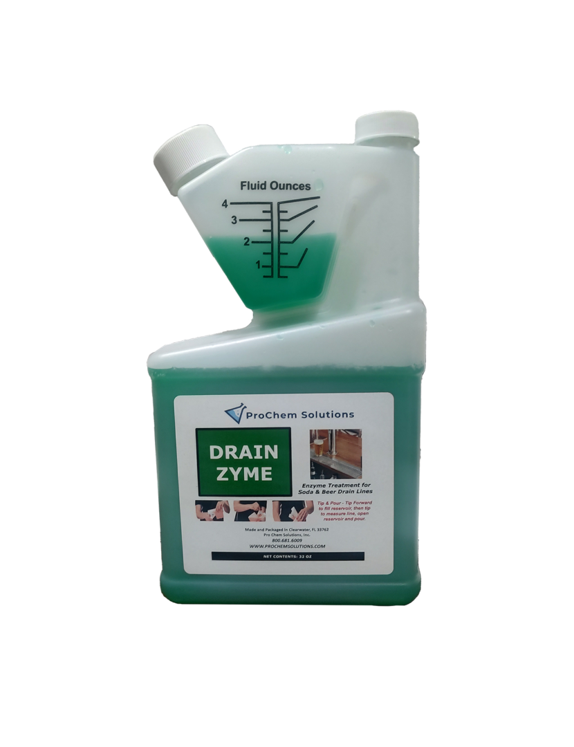 Drain Zyme, 32 Oz, Tip n’ Pour – ProChem Solutions